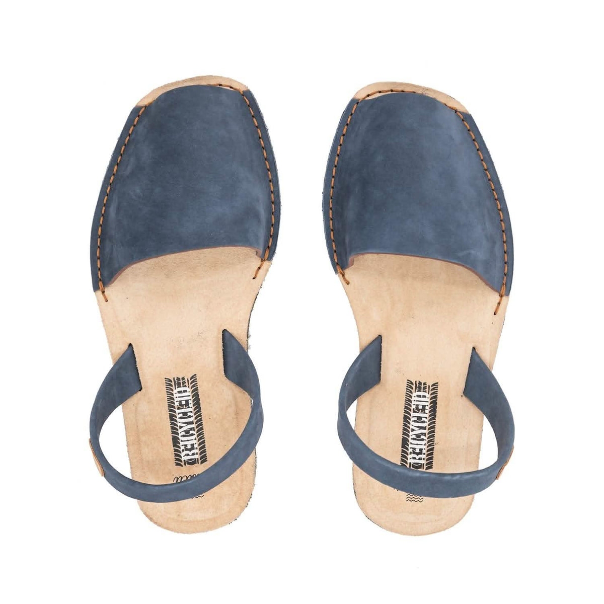 Shop Castell Classic Leather Menorcan Sandal For Men - Cavalleria Sam ...